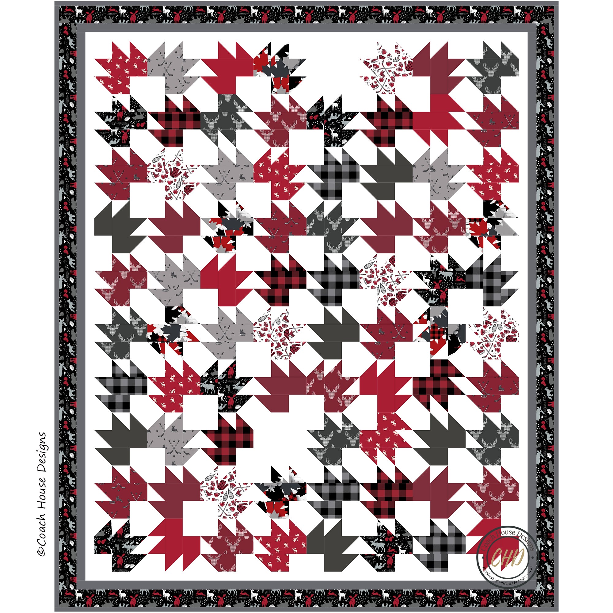 Canadiana Paper Quilt Patterns – Coach House Designs Canada