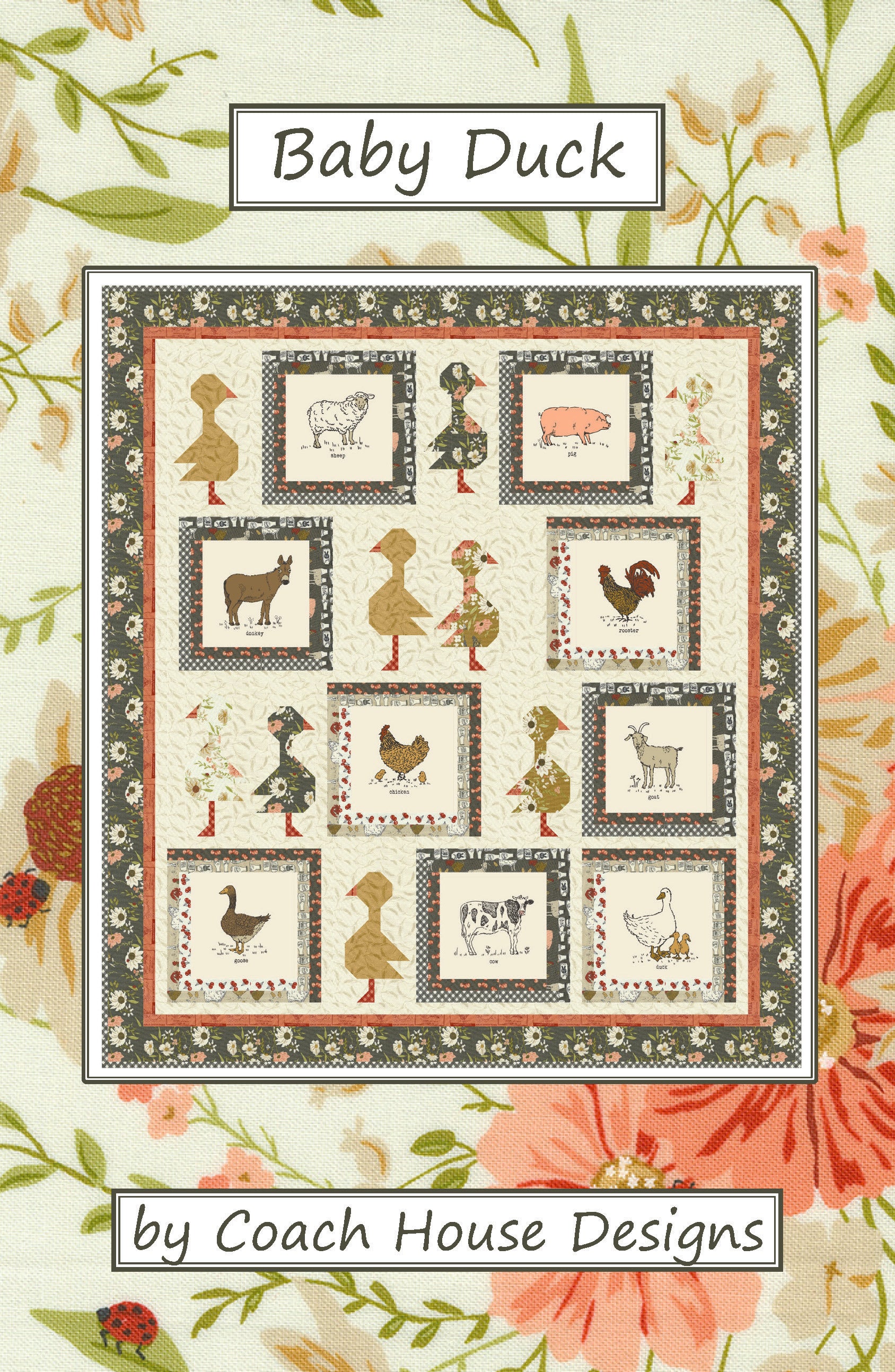 Baby Duck Quilt Pattern – Coach House Designs Canada