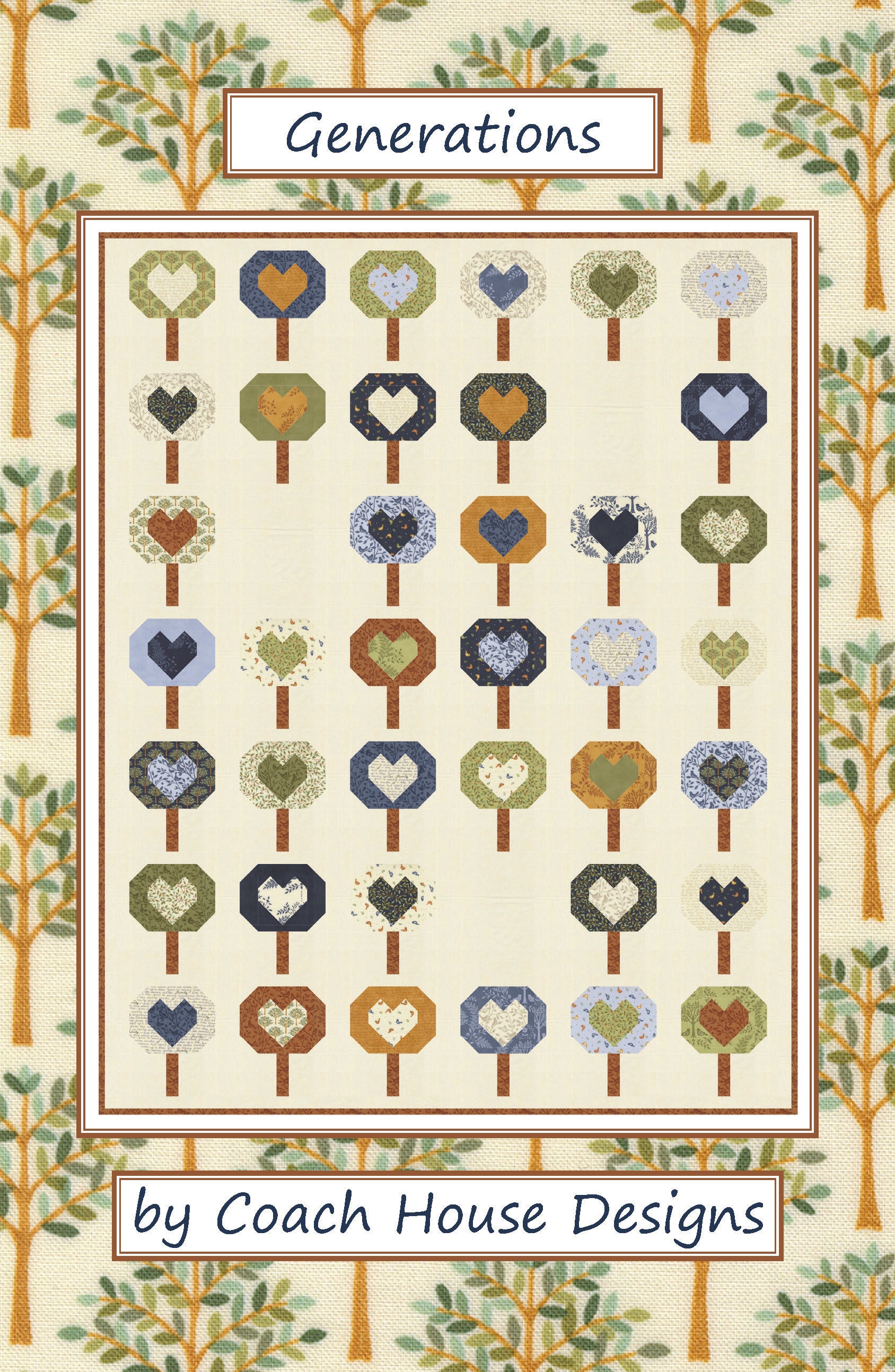 Generations Downloadable PDF Quilt Pattern (Pre-Order) – Coach House ...