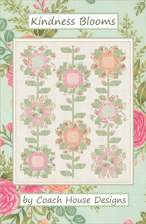 Kindness Blooms Downloadable PDF Quilt Pattern – Coach House Designs Canada