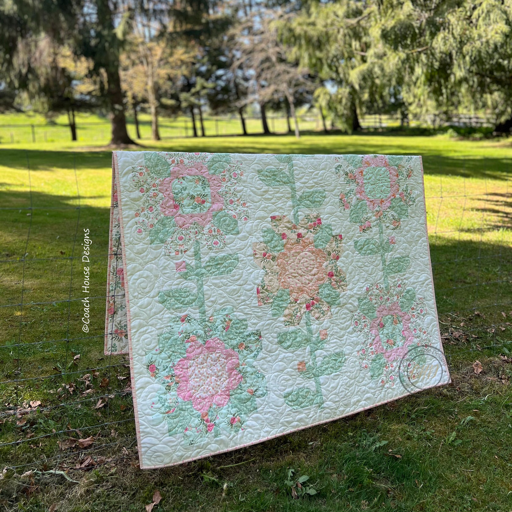 Kindness Blooms Downloadable PDF Quilt Pattern – Coach House Designs Canada