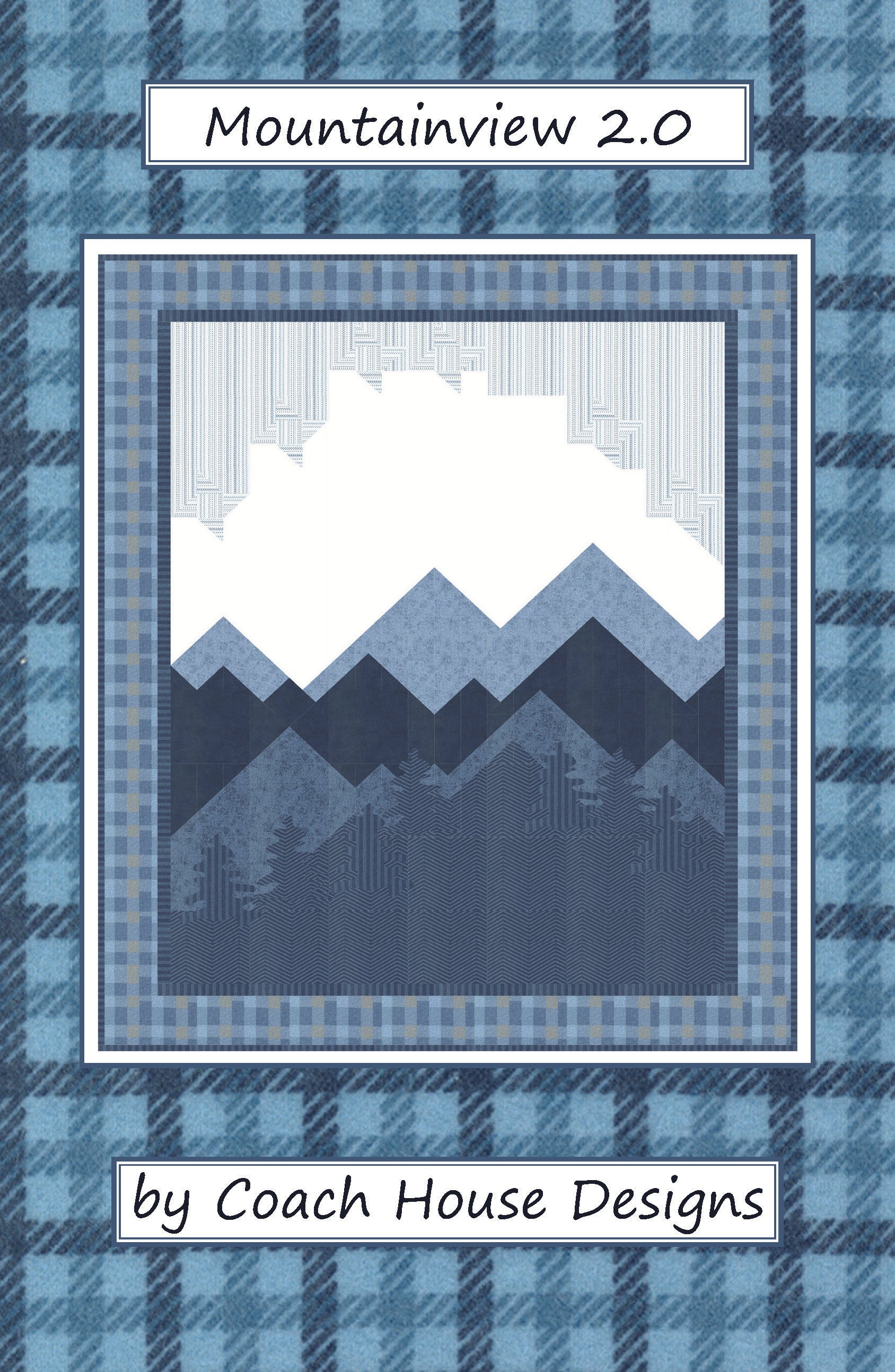 Mountain View 2.0 Digital Quilt Pattern – Coach House Designs Canada