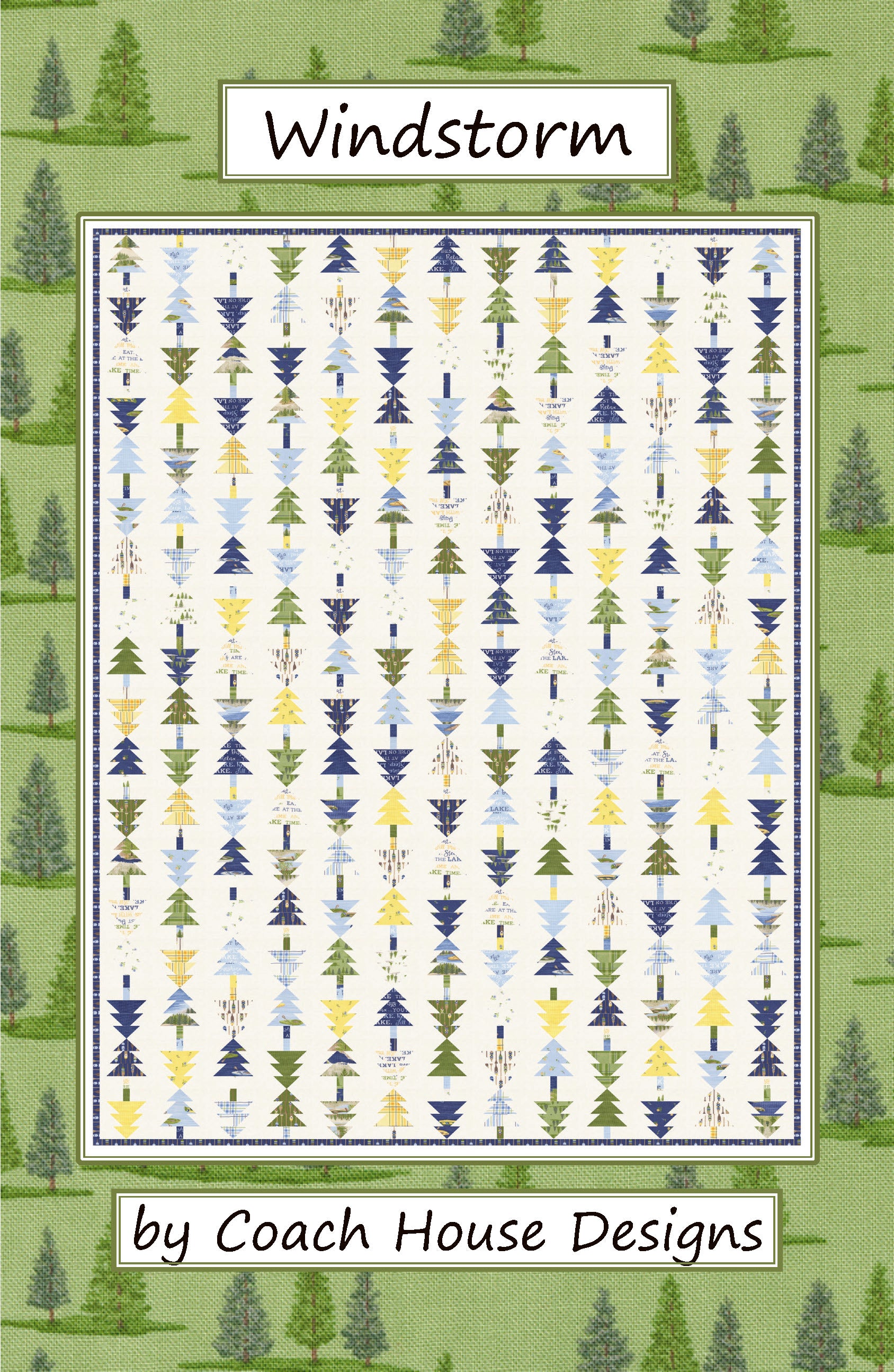 Windstorm Downloadable PDF Quilt Pattern – Coach House Designs Canada