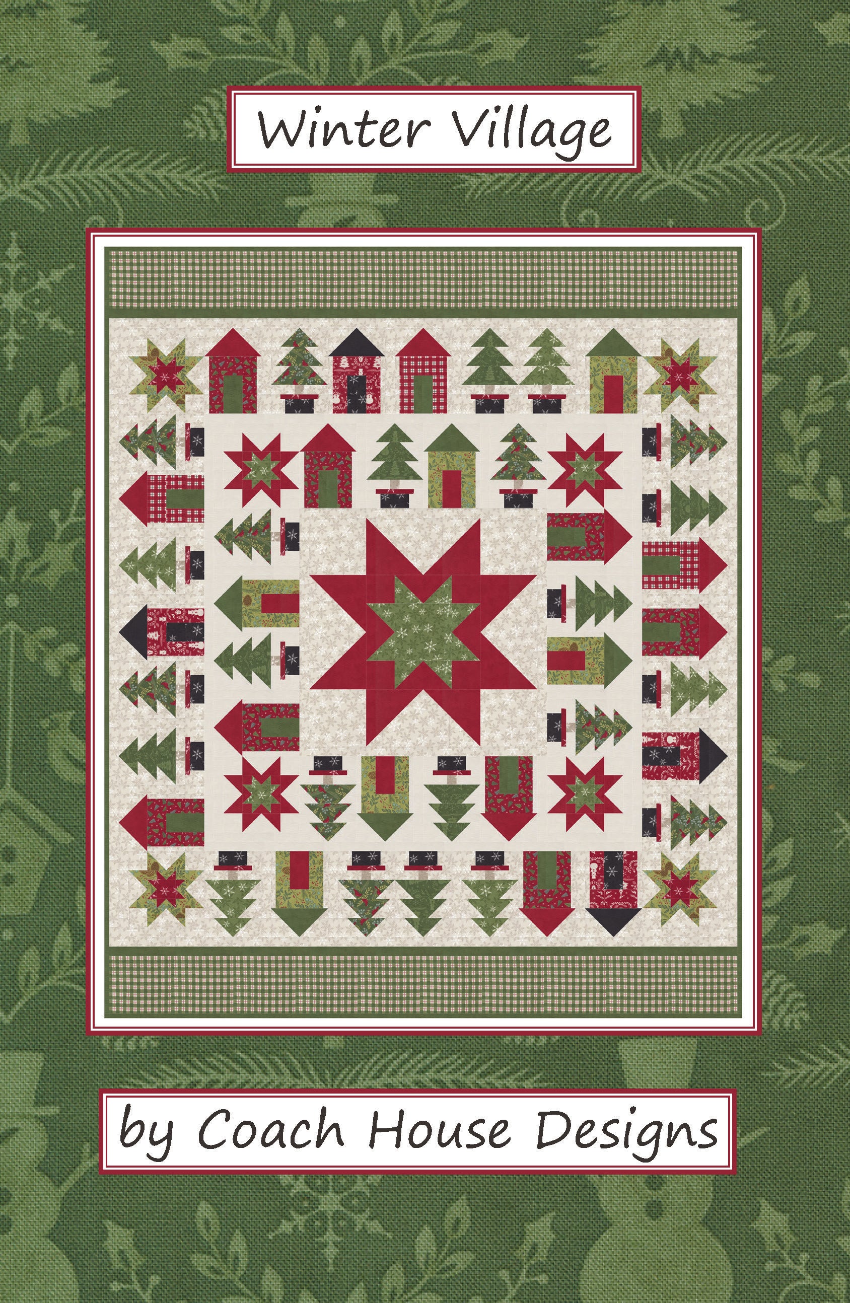 Winter Village Downloadable PDF Quilt Pattern – Coach House Designs Canada