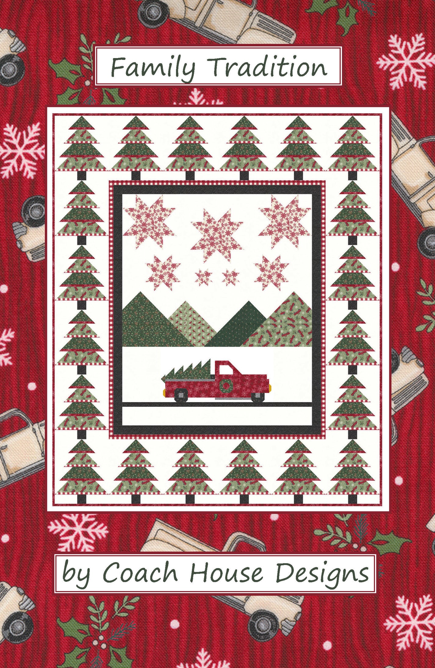 Family Tradition Downloadable PDF Quilt Pattern – Coach House Designs ...