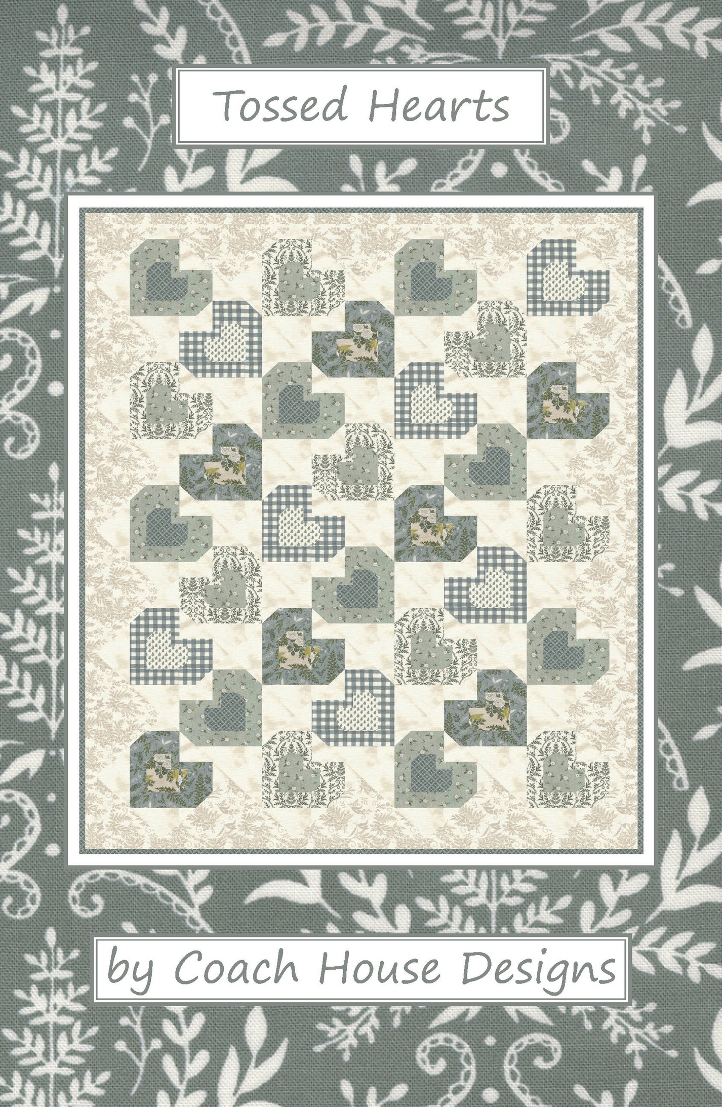 Tossed Hearts Quilt Pattern – Coach House Designs Canada